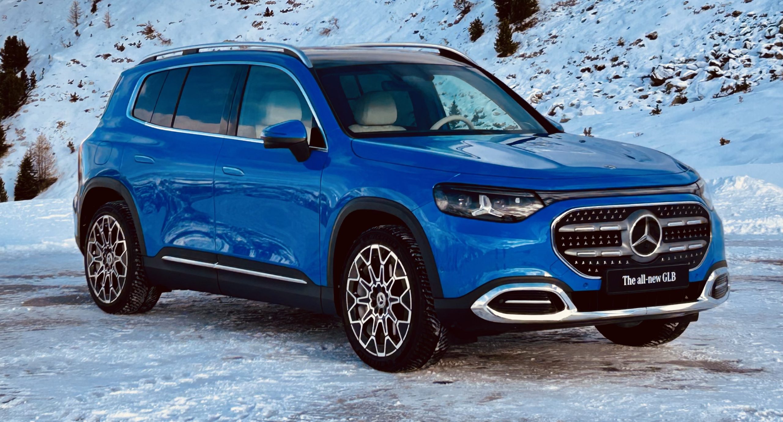 Uusi Mercedes-Benz GLB - 7-paikkainen ja range yli 600 kilometriä ...